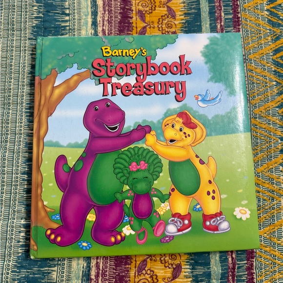 Barney | Toys | Vintage Barneys Storybook Treasury Children Hardcover ...